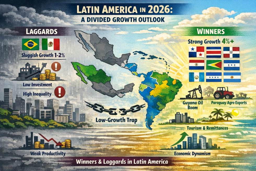 Latin American economic growth in 2026